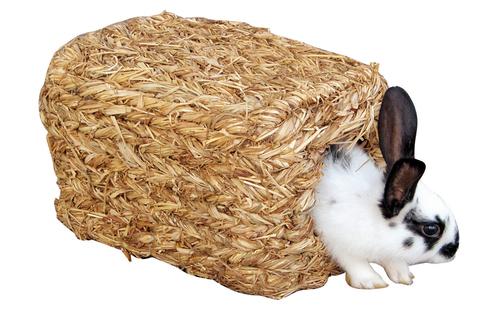 Grass house with two entrances - Kerbl Pet