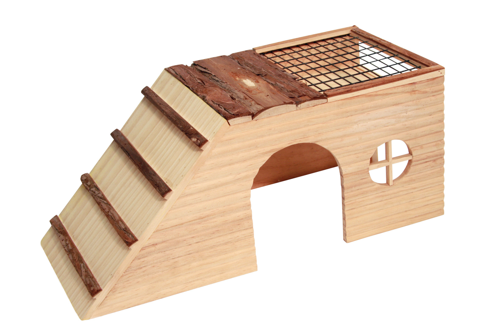 Nagerhaus mit Rampe Nature - Kerbl Pet